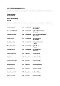 notker_balbulus_the_hymnbook_TABLE_OF_CONTENTS_02 | leperlily.org